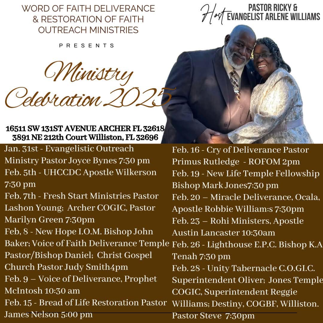 Word Of Faith Deliverance Church – Crossing the World with the Word